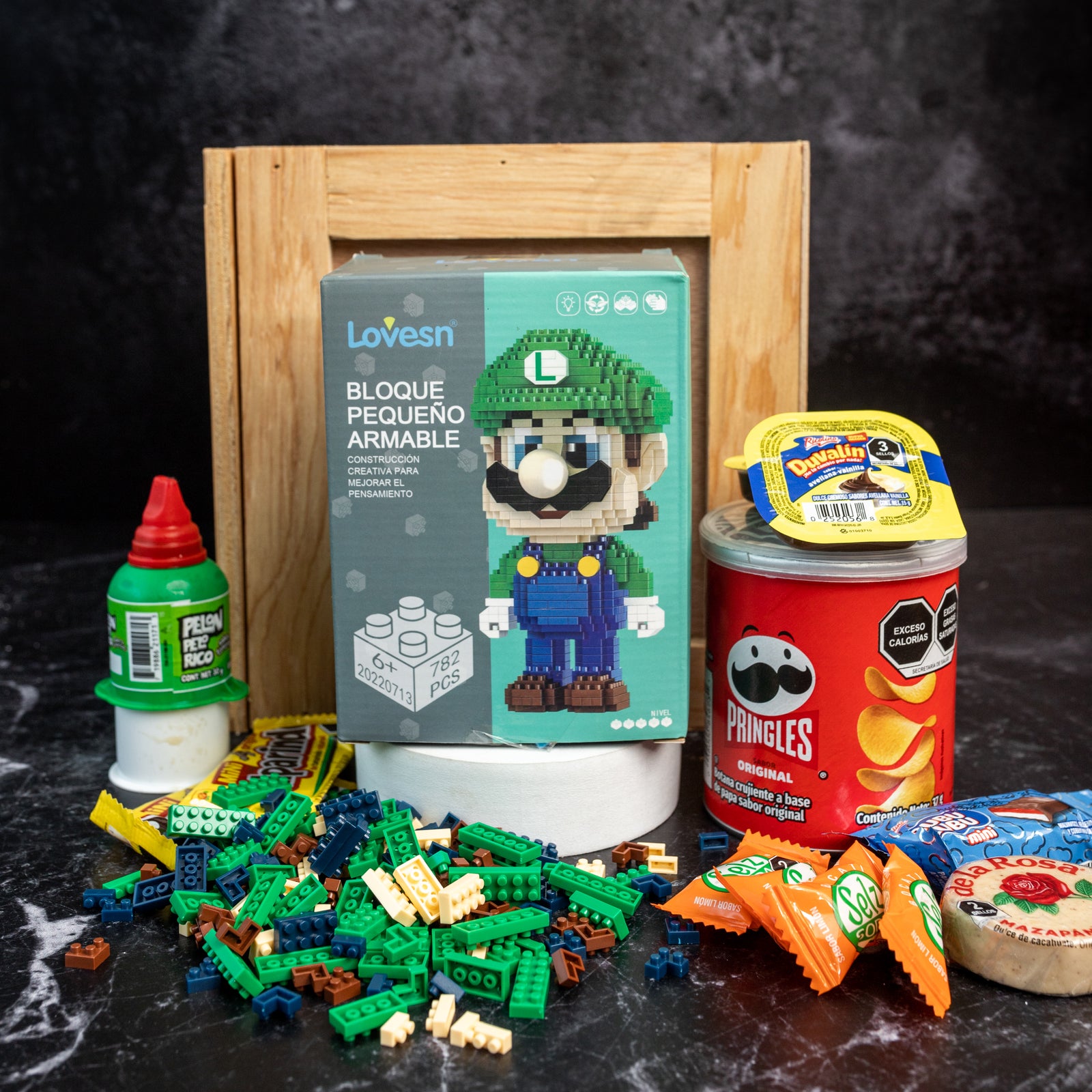 Super Mario - Bloques para Armar Figura 3D